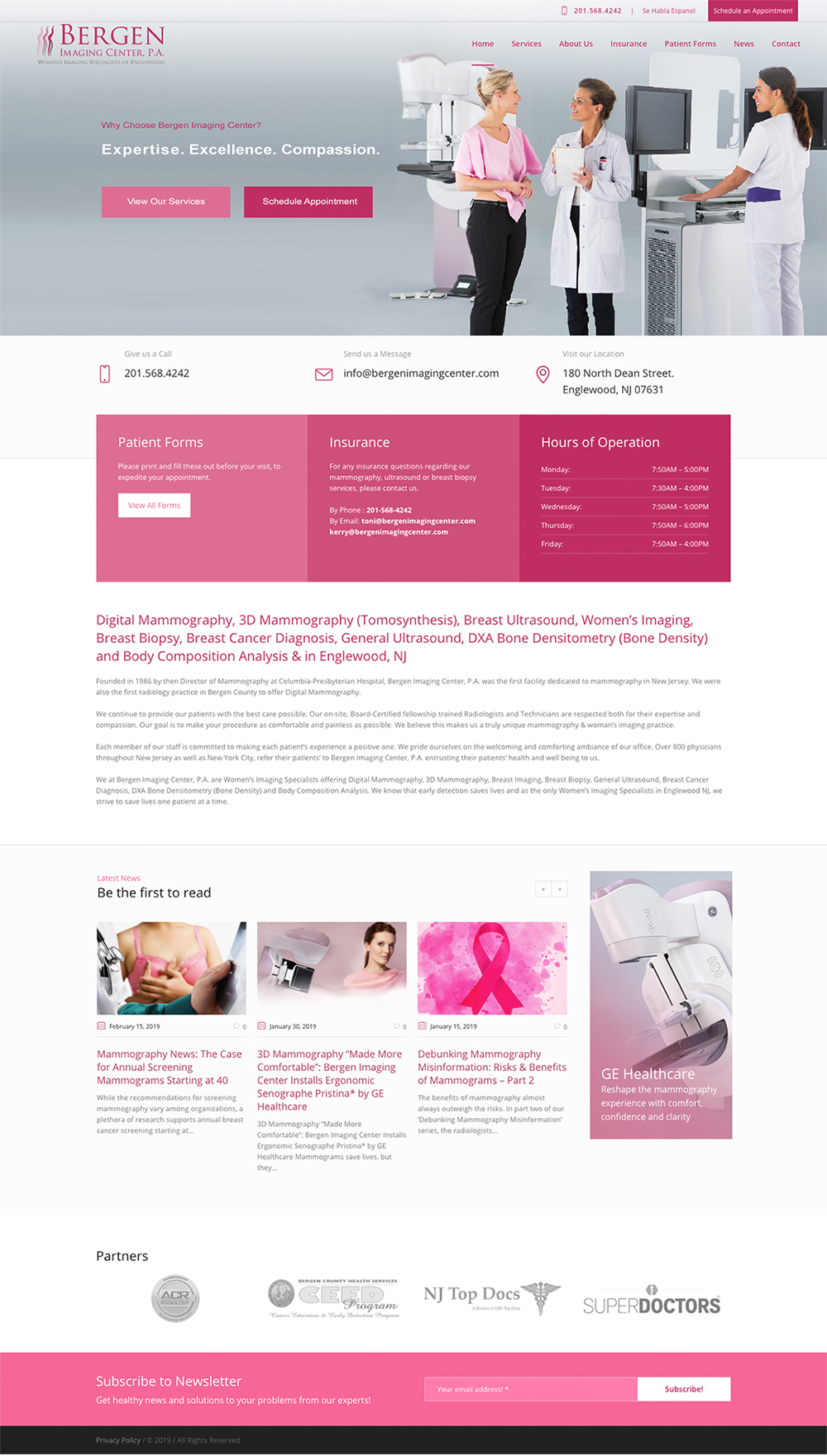 Medical Center Web Design | NJ Medical Facility Brand Marketing