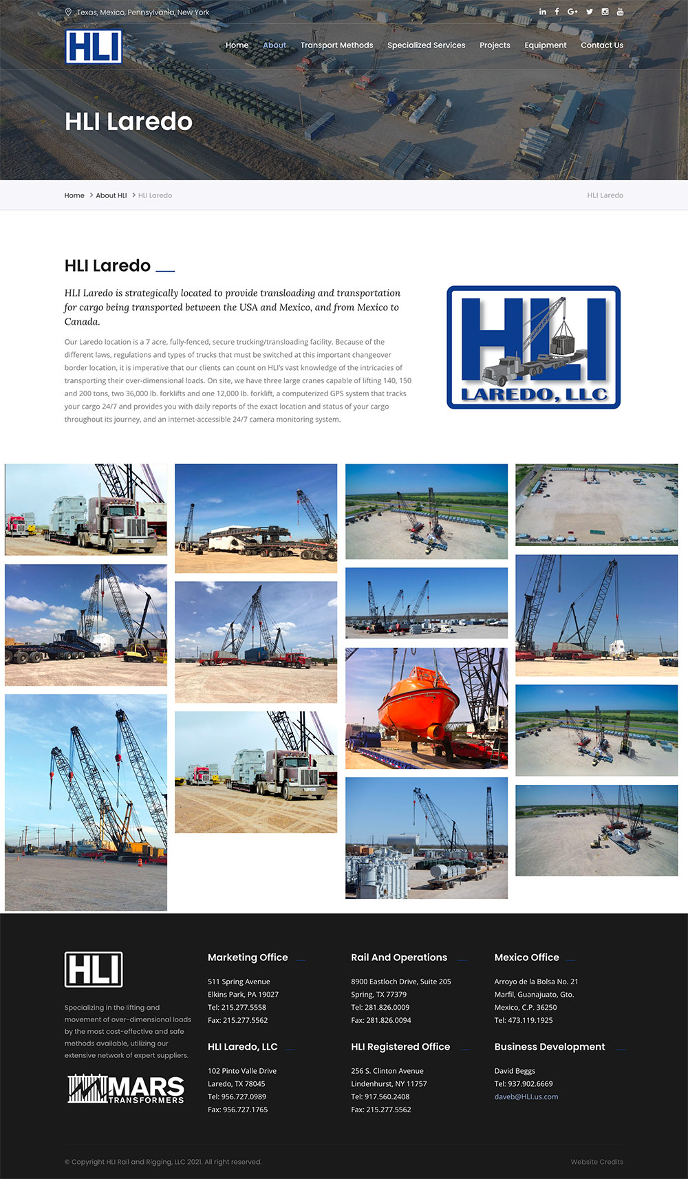 Logistics Web Design USA | Transportation Website Design