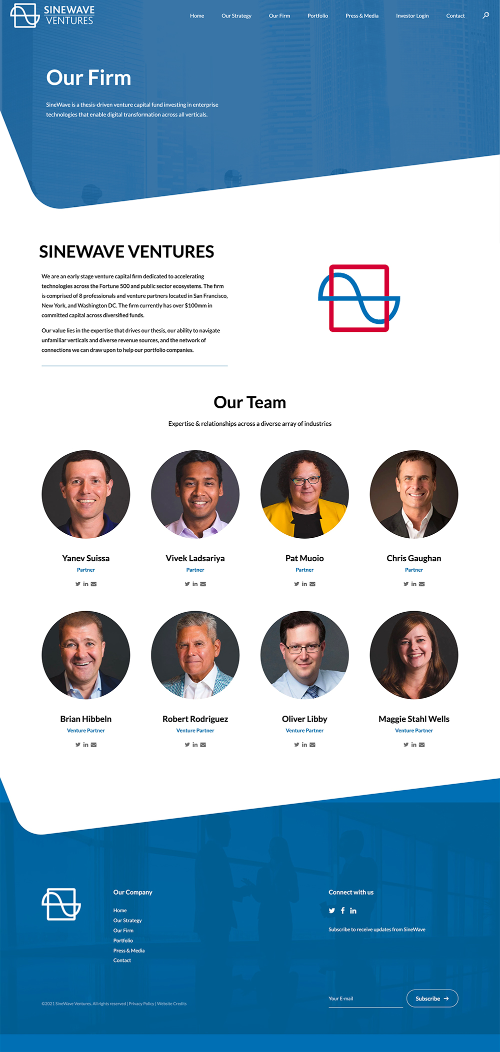 Venture Capital Web Design | Capital Firm Website Design